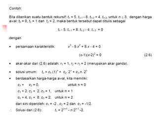 2013 4-Algoritma Design and Analysis Recurrence.ppt