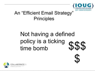 Dealing with ROT - Email Management using Oracle WebCenter Content ...
