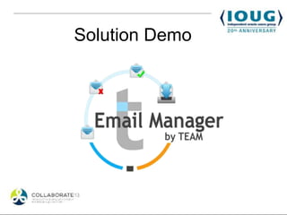 Dealing with ROT - Email Management using Oracle WebCenter Content ...