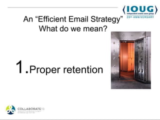 Dealing with ROT - Email Management using Oracle WebCenter Content ...