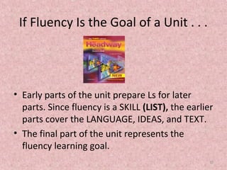 (2013) 8 developing fluency By Dr. Alan Klein ( Institute of Foreign Languages, Cambodia) | PPT