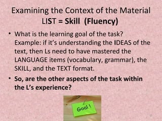 (2013) 8 developing fluency By Dr. Alan Klein ( Institute of Foreign Languages, Cambodia) | PPT ...