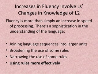 (2013) 8 developing fluency By Dr. Alan Klein ( Institute of Foreign Languages, Cambodia) | PPT