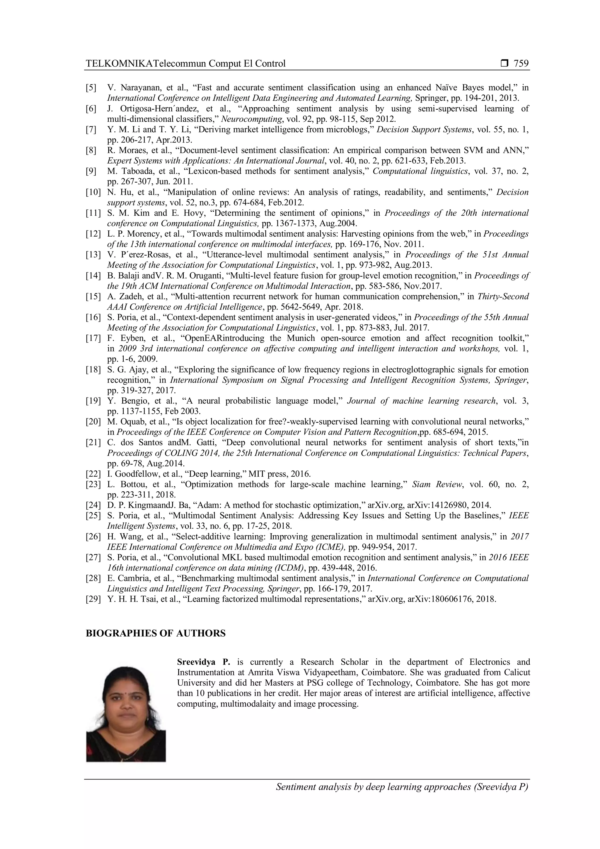 Sentiment analysis by deep learning approaches | PDF