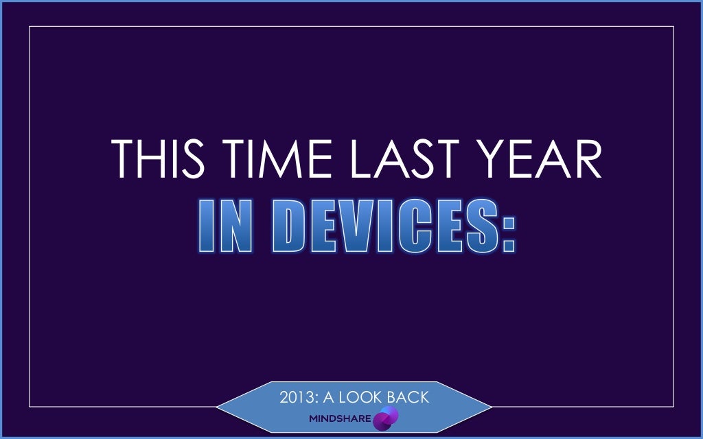CES 2014: This Time Last Year. A Look Back Before Looking Forward.