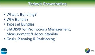 2013 STADIS - ALSD BUNDLING PRESENTATION | PPT