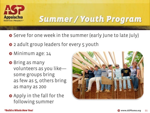 Appalachia Service Project - Overview | PDF