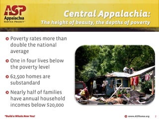 Appalachia Service Project - Overview | PDF