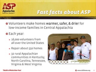 Appalachia Service Project - Overview | PDF