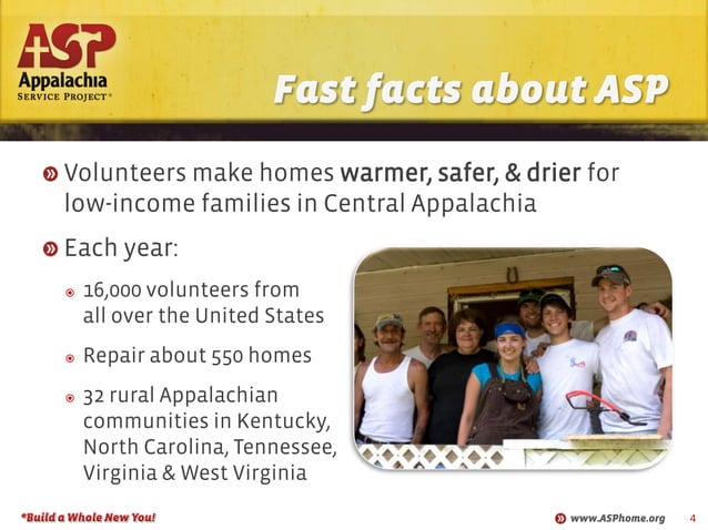 Appalachia Service Project - Overview | PDF