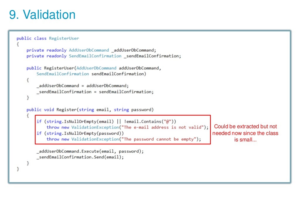 The Single Responsibility Principle