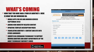 2013 audit net guide to audit planning | PPTX | Computer Software and Applications | Computing