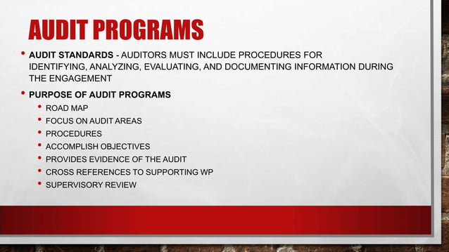2013 audit net guide to audit planning | PPT