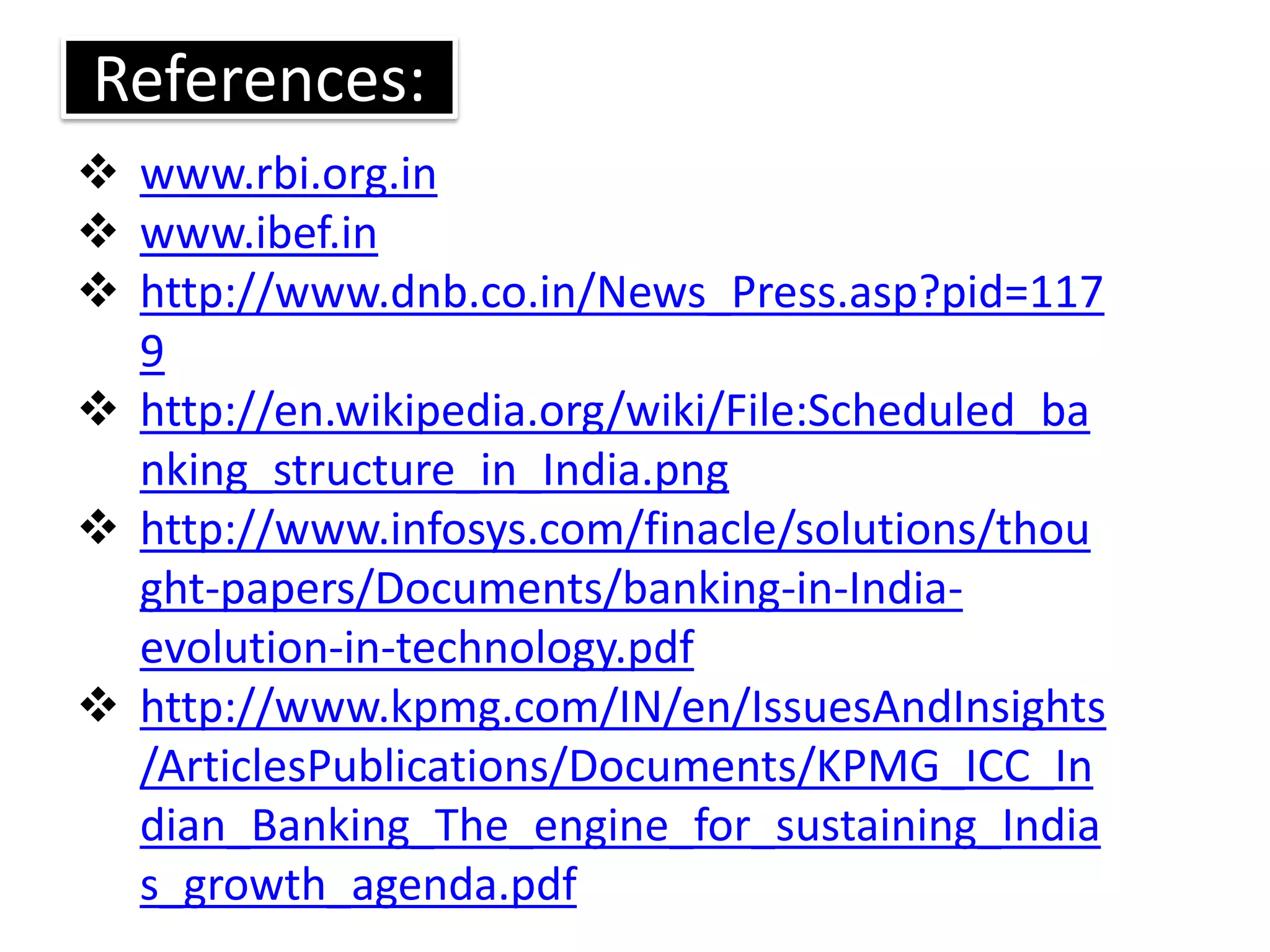 Indian Banking Industry Overview - 2013 | PPT