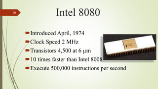 Evolution of Intel Processors | PPTX