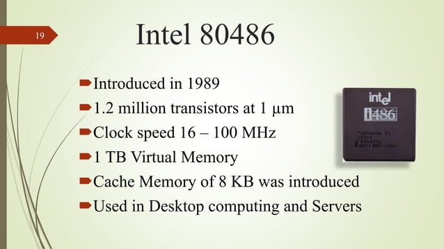 Evolution of Intel Processors | PPTX | Laptops | Computing