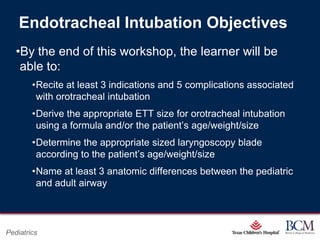 2013 Pediatric Fellows Boot Camp_ETI | PPTX