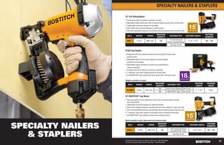 2013 Stanley-Bostitch Fastening Catalog | PDF