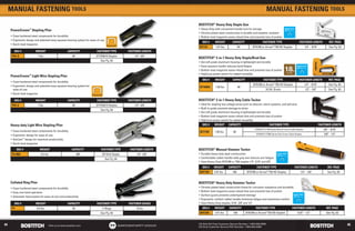 2013 Stanley-Bostitch Fastening Catalog | PDF
