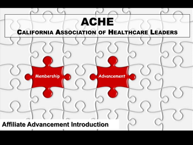 FACHE Advancement Presentation | PPT