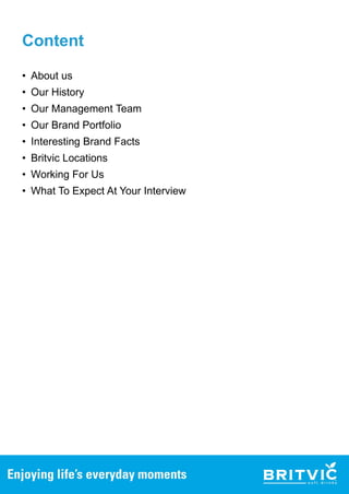 An Introduction to Britvic | PDF