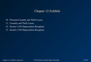 2013 cch basic principles ch12 | PPT