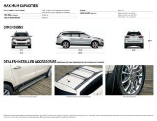 2013 Chevrolet Traverse Brochure | South Jersey Chevrolet Dealer | PDF
