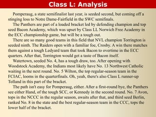 2013 ciac girls bracket print 2 | PPT