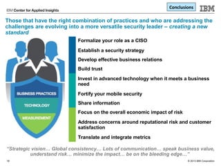 ciso-platform-annual-summit-2013-ciso assessment exec summary _ibm | PPT