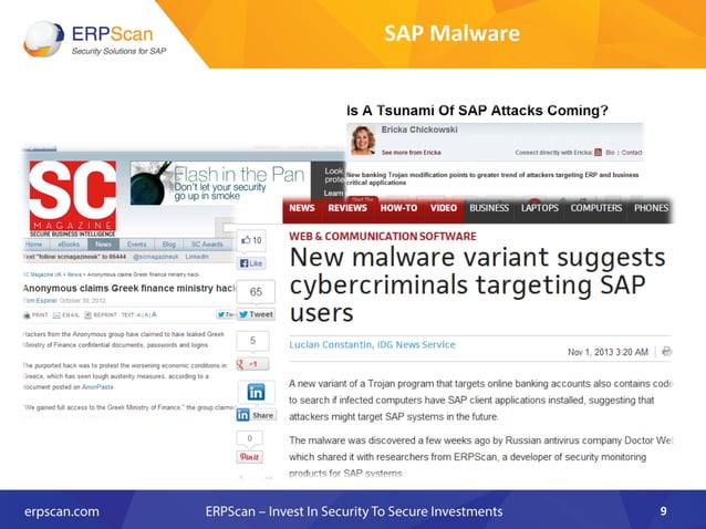 EAS-SEC: Framework for securing business applications | PPT | Free Download
