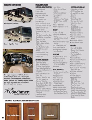 2013 Coachmen Encounter Class A Motorhome | PDF