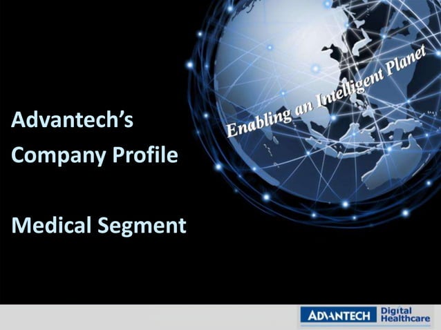 Advantech Digital Healthcare Company Introduction | PPT