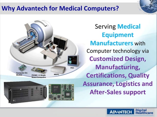 Advantech Digital Healthcare Company Introduction | PPT
