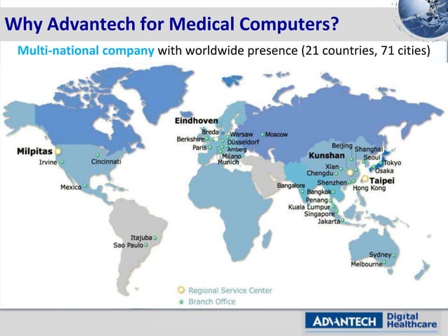 Advantech Digital Healthcare Company Introduction | PPT