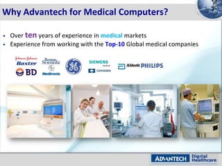 Advantech Digital Healthcare Company Introduction | PPTX