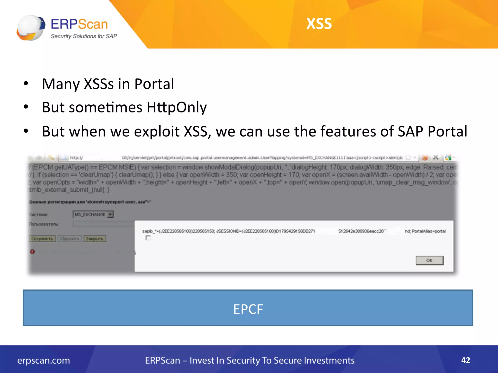 SAP portal: breaking and forensicating | PDF