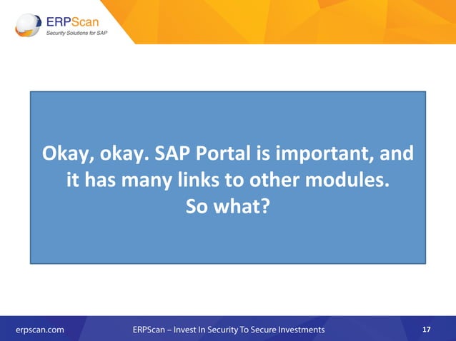 SAP portal: breaking and forensicating | PDF