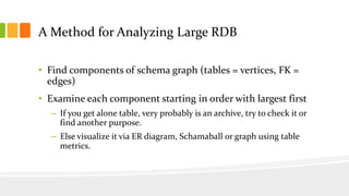 Data Processing over very Large Relational Databases | PPT