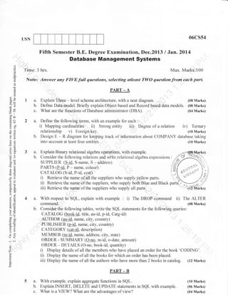 5th semester Computer Science and Information Science Engg (2013 ...