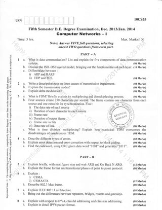 5th semester Computer Science and Information Science Engg (2013 ...