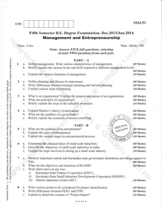 5th Semester Civil Engineering (2013-December) Question Papers | PDF
