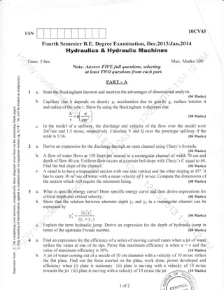 4th Semester Civil Engineering (2013-December) Question Papers | PDF