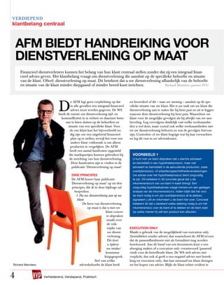 2013 dienstverlening op-maat | PDF | Home Financing | Personal Debt