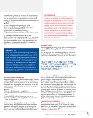 2013 dienstverlening op-maat | PDF | Home Financing | Personal Debt