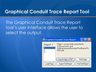 Maximizing Conduit Manager For Electric Distribution | PPT