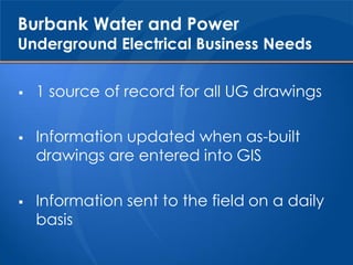 Maximizing Conduit Manager For Electric Distribution | PPT