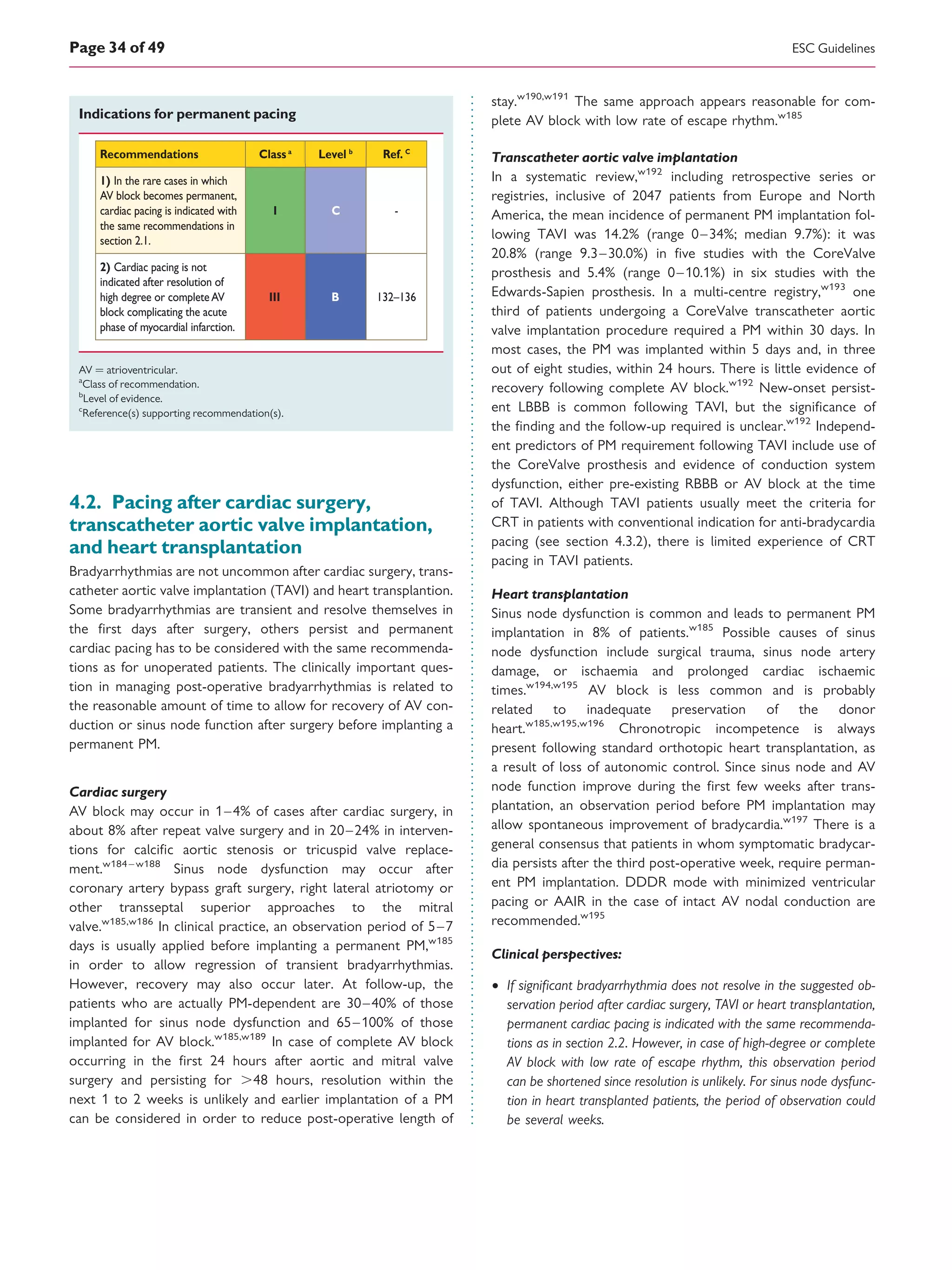 2013 esc guidelines on cardiac pacing and cardiac resynchronization ...