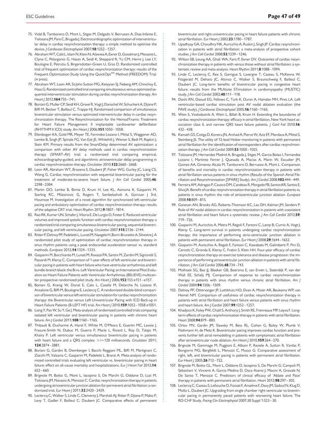 2013 esc guidelines on cardiac pacing and cardiac resynchronization ...