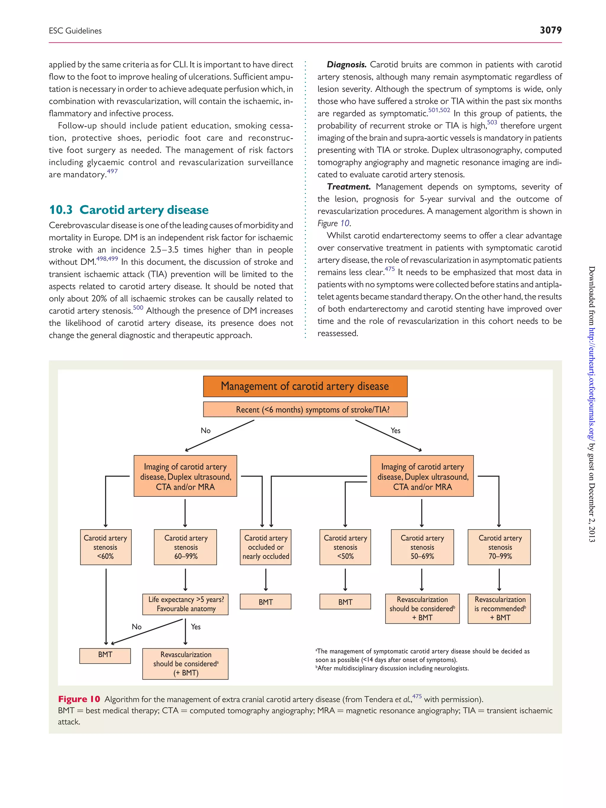 2013 esc guidelines on diabetes, pre diabetes, and cardiovascular ...