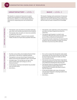 Charlotte Danielson Evaluation Instrument | PDF